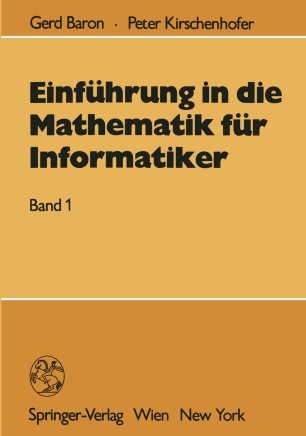 Einführung in die Mathematik für Informatiker | SpringerLink