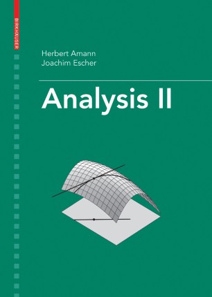 Analysis II | SpringerLink