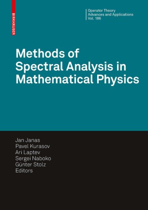 Methods of Spectral Analysis in Mathematical Physics | SpringerLink