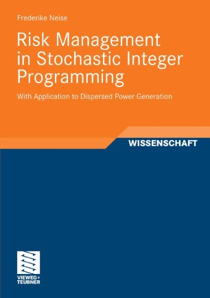 Risk Management in Stochastic Integer Programming | SpringerLink