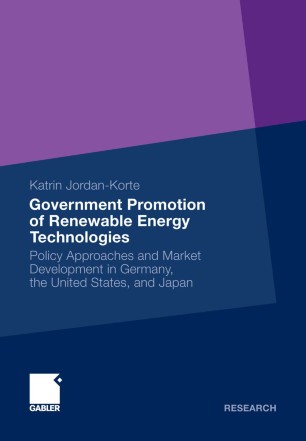 Government Promotion of Renewable Energy Technologies | SpringerLink
