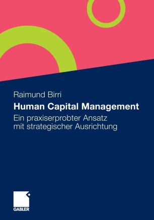 Human Capital Management | SpringerLink