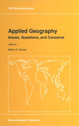 Applied Geography: Issues, Questions, and Concerns | SpringerLink