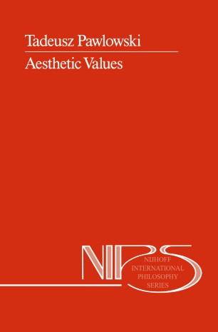 Aesthetic Values | SpringerLink