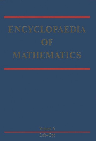 Encyclopaedia of Mathematics | SpringerLink