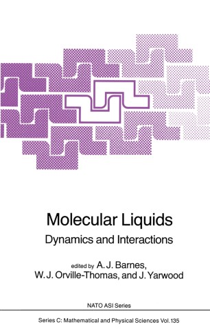 Molecular Liquids | SpringerLink
