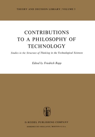 Contributions to a Philosophy of Technology | SpringerLink
