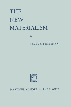 The New Materialism | SpringerLink