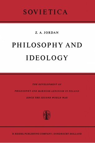 Philosophy and Ideology | SpringerLink