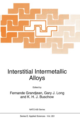 Interstitial Intermetallic Alloys | SpringerLink