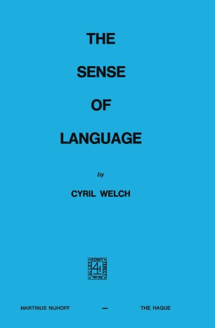 The Sense of Language | SpringerLink
