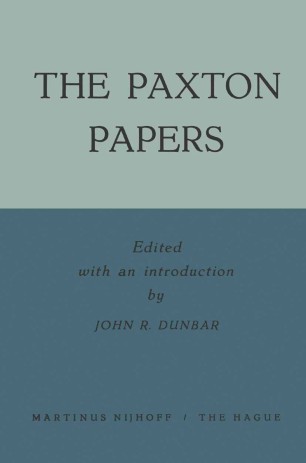 The Paxton Papers | SpringerLink