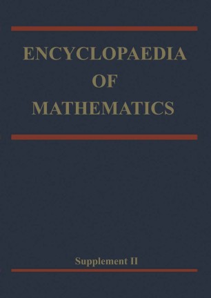 Encyclopaedia of Mathematics | SpringerLink