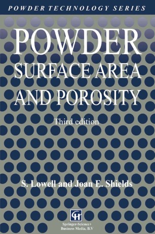 Powder Surface Area and Porosity | SpringerLink