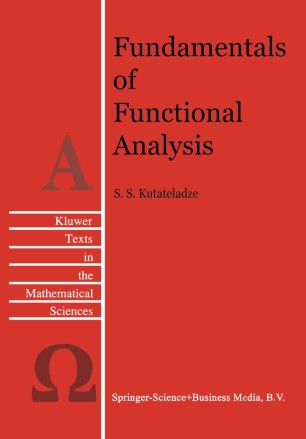 Fundamentals of Functional Analysis | SpringerLink