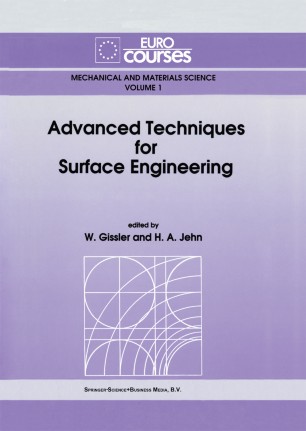 Advanced Techniques for Surface Engineering | SpringerLink