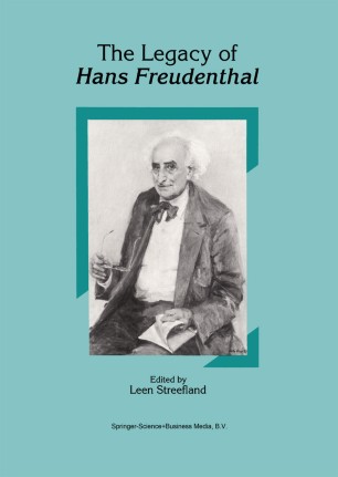 The Legacy of Hans Freudenthal | SpringerLink