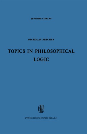 Topics in Philosophical Logic | SpringerLink
