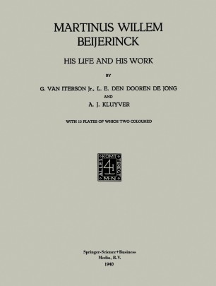 Martinus Willem Beijerinck | SpringerLink