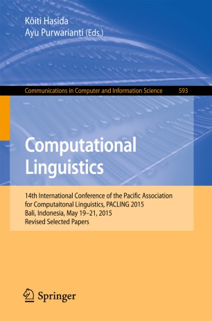 Computational Linguistics | SpringerLink
