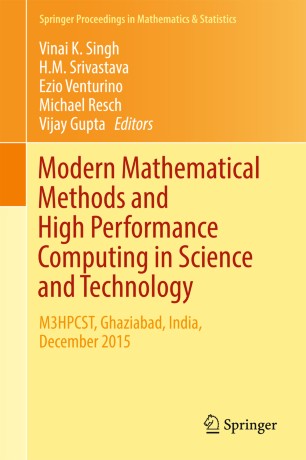 Modern Mathematical Methods and High Performance Computing in Science ...
