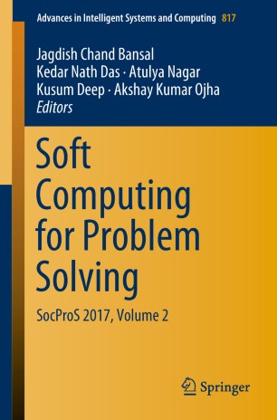 Soft Computing for Problem Solving | SpringerLink
