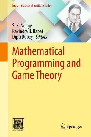 Mathematical Programming and Game Theory | SpringerLink