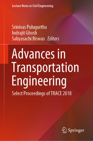 Advances in Transportation Engineering | SpringerLink