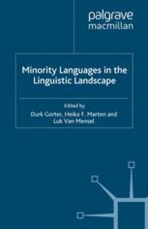 The Linguistic Landscape of Educational Spaces: Language Revitalization ...
