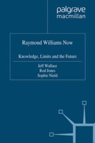 Raymond Williams and the Culture of Televisual Flow | SpringerLink
