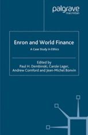 Enron: The Collapse of Corporate Culture | SpringerLink