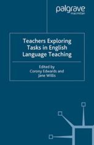 Task-based Language Learning and Teaching: Theories and Applications ...