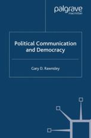Towards a New Democratic Political Communication: Information ...