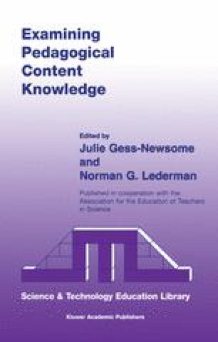 Pedagogical Content Knowledge: An Introduction and Orientation ...