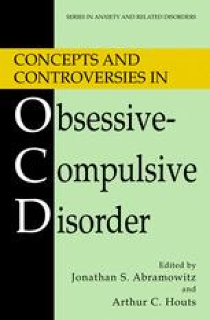 Cognitive-Behavioral Models of OCD | SpringerLink