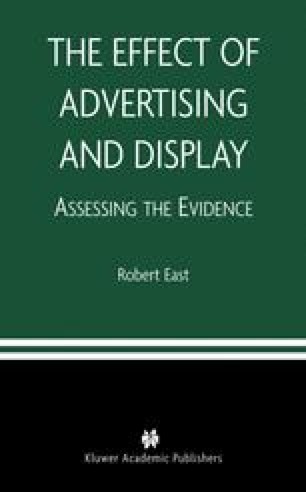 Wearout, Carryover Effects and Decay of Advertising | SpringerLink