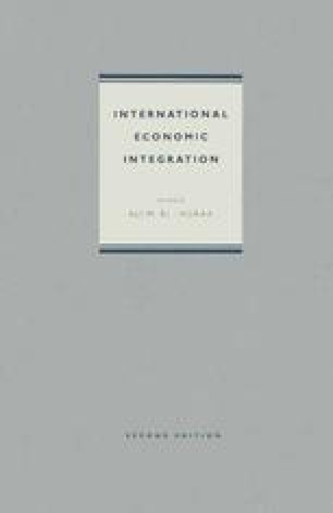 The Theory of Economic Integration | SpringerLink