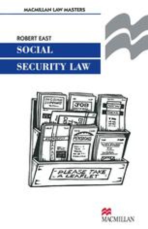 An Introduction to the British Social Security System | SpringerLink