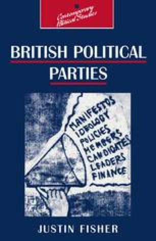 The Role of Political Parties in Britain Today | SpringerLink