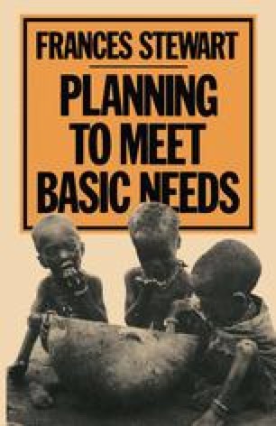 A Basic Needs Approach to Development | SpringerLink