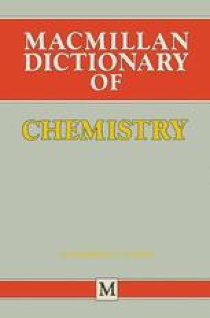 Macmillan Dictionary of Chemistry | SpringerLink