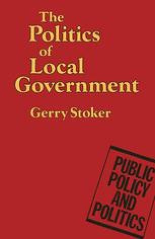 Theories of Local Government and Politics | SpringerLink