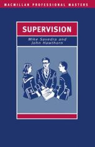 Supervisory Management | SpringerLink