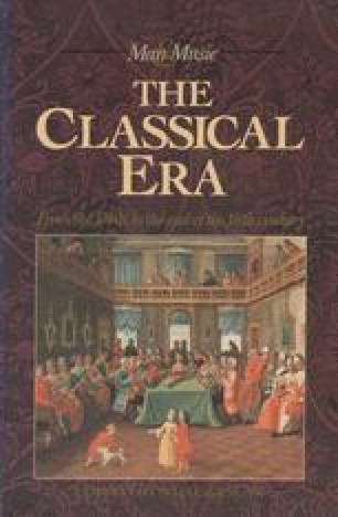 Music and Society in the Classical Era | SpringerLink