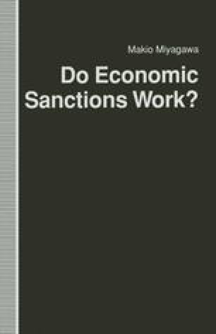 What are Economic Sanctions? | SpringerLink