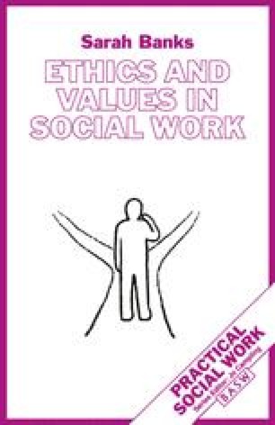 Ethical Issues in Social Work | SpringerLink