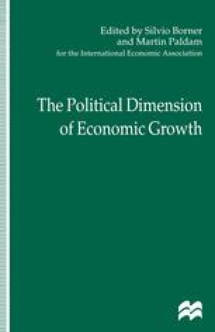 Does Economic Growth Lead to Political Stability? | SpringerLink