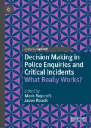 Why Understanding Police Investigative Decision Making Is Important ...