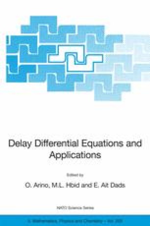 DELAY DIFFERENTIAL EQUATIONS IN SINGLE SPECIES DYNAMICS | SpringerLink