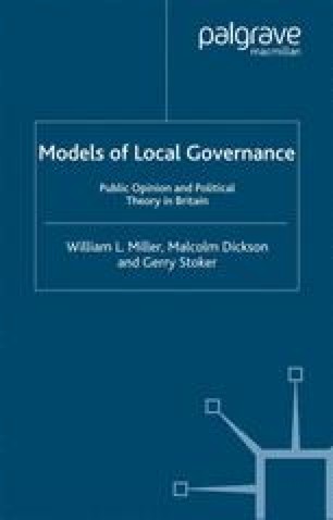 From Local Government to Local Governance | SpringerLink